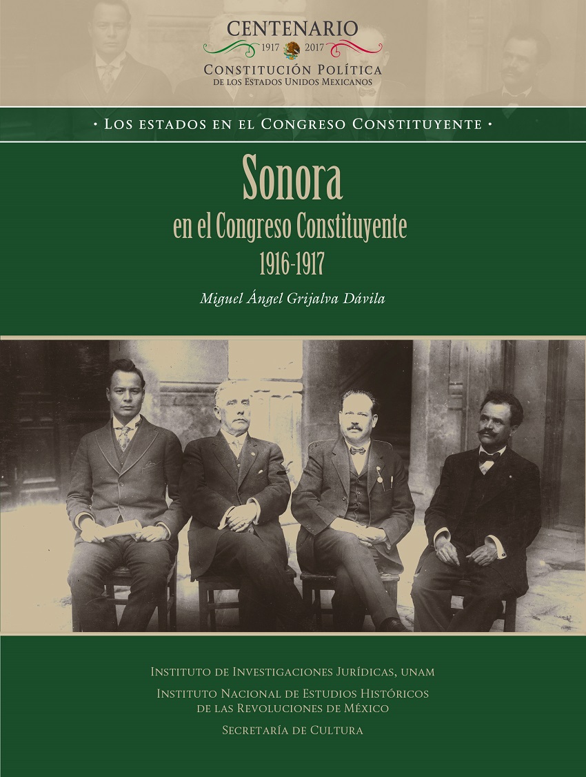 Sonora en el Congreso Constituyente 1916-1917
