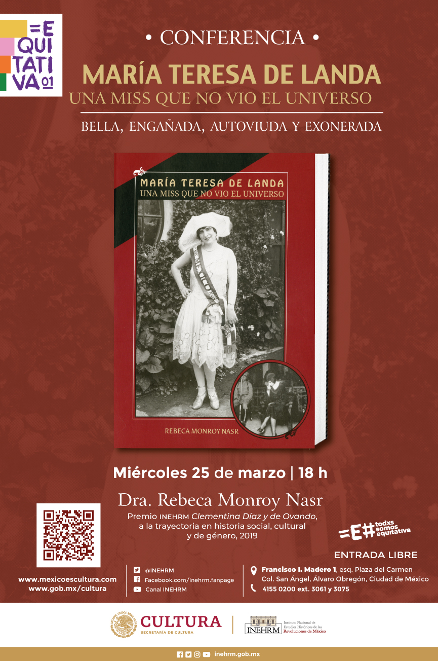 Conferencia. María Teresa de Landa: La miss que no vio el Universo